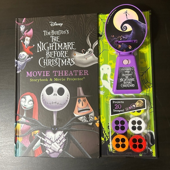 Disney | Toys | Nightmare Before Christmas Movie Theater Book | Poshmark